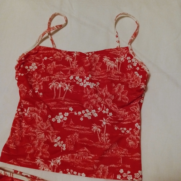 Sunset Separates | Swim | Sunsets Separates Tropical Toile Tankini Swim ...